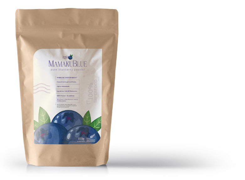 Pure Blueberry Powder | Freeze Dried Blueberry Powder | Mamaku Blue - NZ